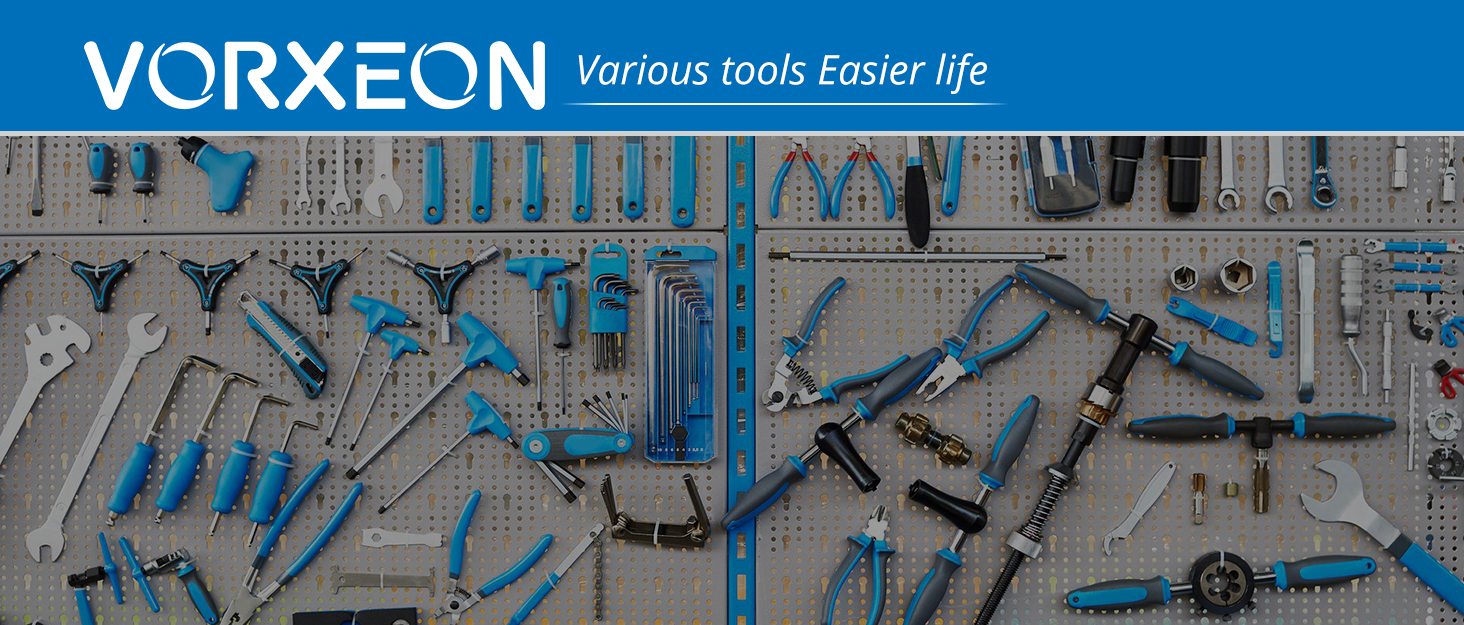 VORXEON 13Pcs Metric Allen Hex Bit Socket Set, 50BV30 CR-V Drive Socket and S2 Alloy Steel Bit ...