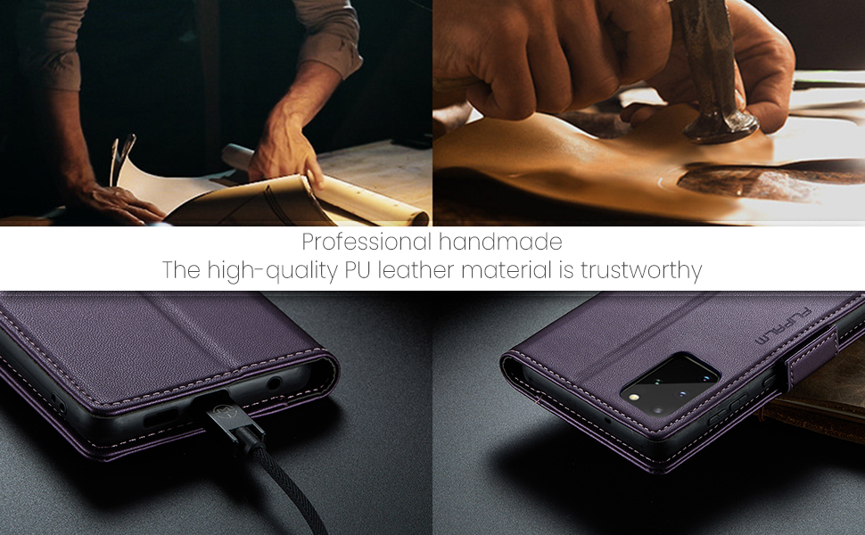 Amazon.com: FLIPALM for Samsung Galaxy S20+/S20 Plus 6.7" Wallet Case with RFID Blocking Credit ...