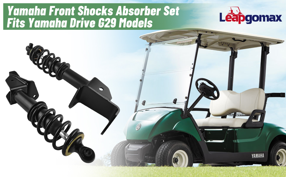 Amazon.com: Yamaha G29 Front Shocks Absorbers Fit Yamaha G29 Drive Golf Carts Passenger and ...