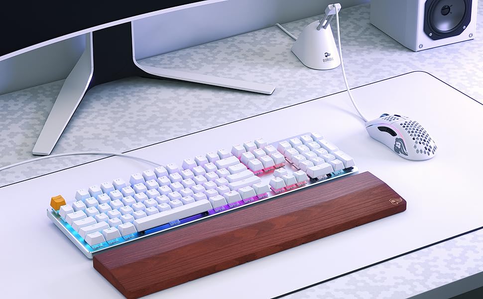 Amazon.com: Glorious Custom Gaming Keyboard - GMMK 100% Percent Full Size - USB Wired Mechanical ...