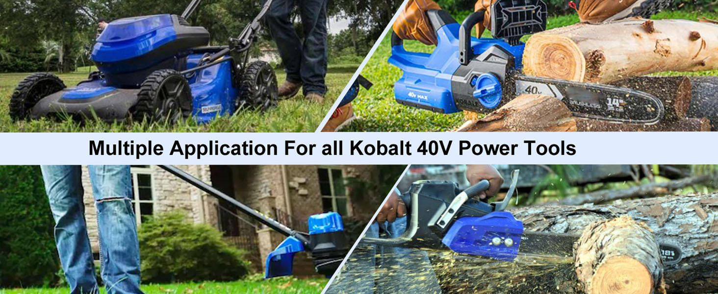 Amazon.com: 1 Pack 6.0Ah Lithium-ion Replacement for Kobalt 40V Battery Compatible with KPM1040A ...