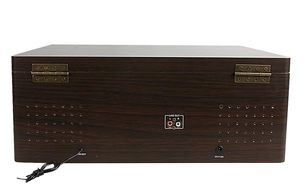 Amazon.com: All in One Bluetooth Record Player for Vinyl with Speakers ...