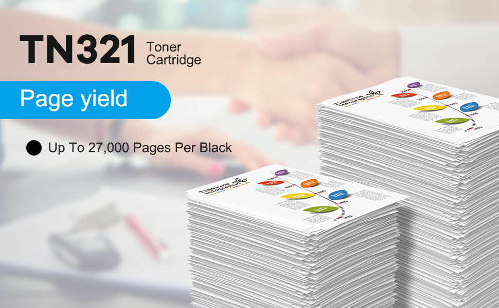 Amazon.com: Junnchee TN321K A33K130 Black Toner Cartridge Replacement for Konica Minolta TN-321K ...