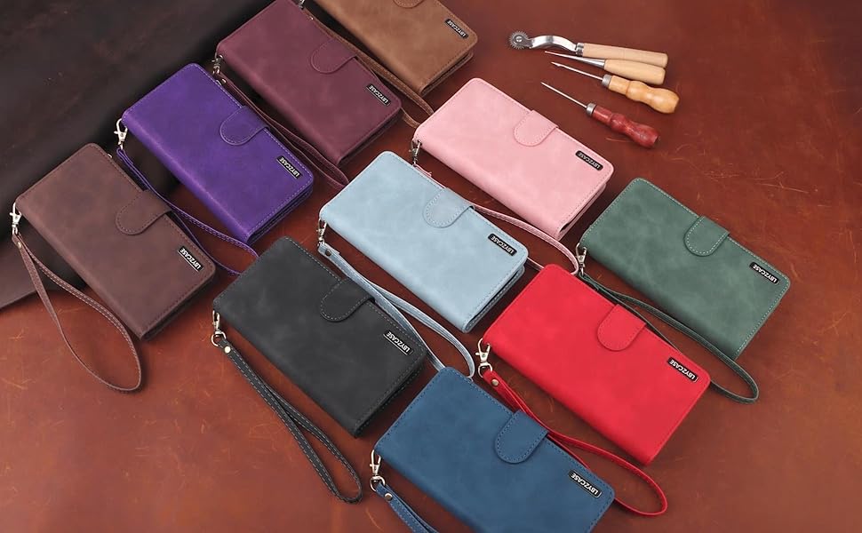 Amazon.com: LBYZCASE Case for Google Pixel 7A 2023 with Card Slots[RFID Blocking],Durable Flip ...