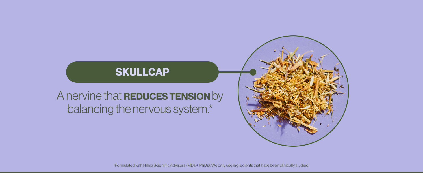 Amazon.com: Hilma Natural Tension Headache Relief, Supplements with Magnesium, Boswellia and ...