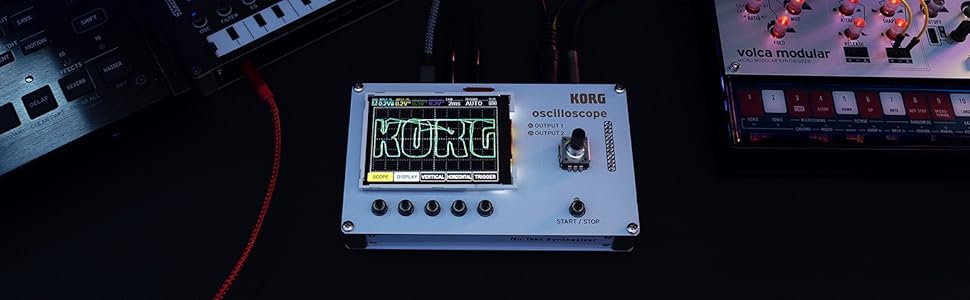 Amazon.co.jp: KORG(コルグ) Nu:Tekt NTS-2 oscilloscope kit はんだ付けなしで組み立て可能 DIY オシロスコープキット ミュージシャン向け多 ...