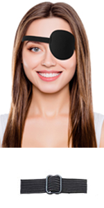 Amazon.com: RIKEYO 6pcs Eye Patch, Adjustable Soft Eye Patches for Adults and Kids,Medical ...