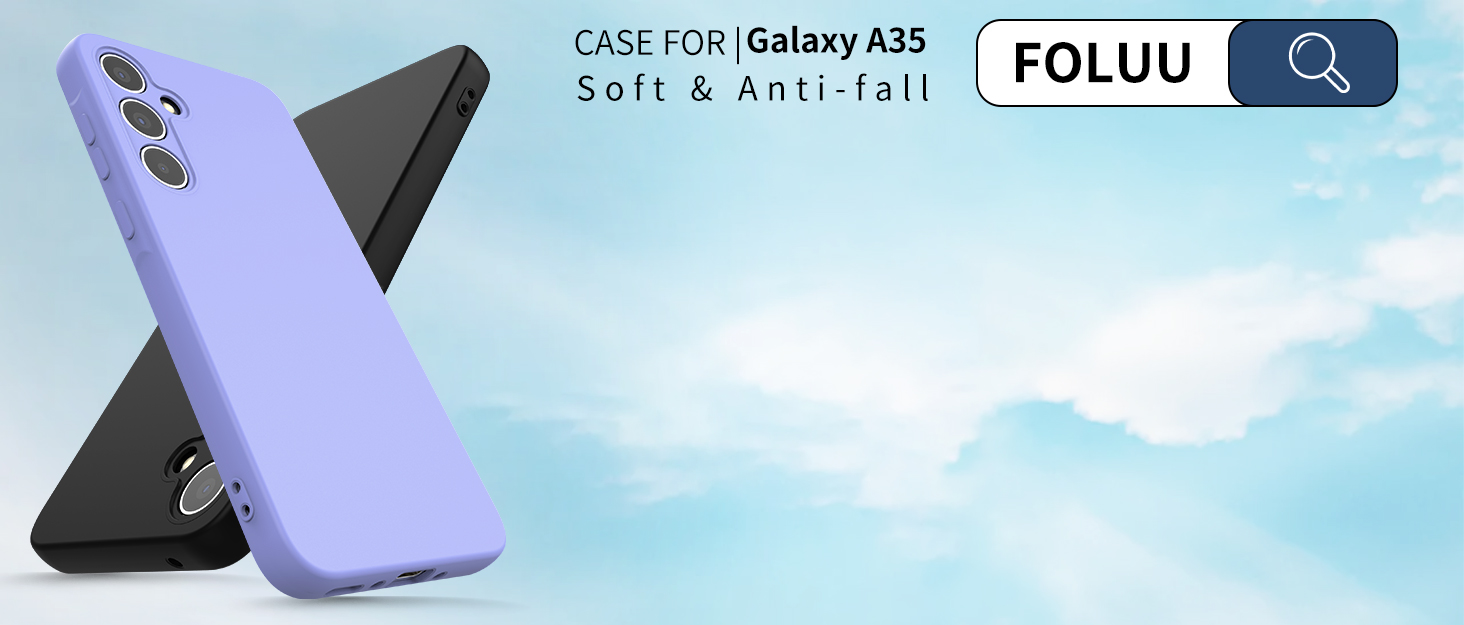 Amazon.com: Foluu for Samsung Galaxy A35 5G Wallet Case, PU Leather Flip Folio with [Shockproof ...