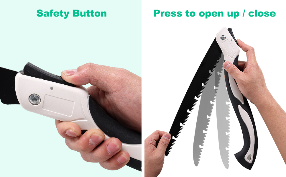 Amazon.com: Folding Saw - 2 Saw Blades - 12 Inch Long,Heavy Duty Manual ...