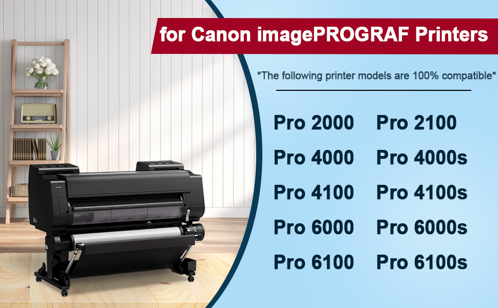 Amazon.com: KSUMEI Pfi-1700 Remanufactured Pigment Ink Cartridge Set for Canon imagePROGRAF Pro ...