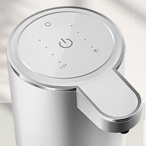 Amazon.com: Gotofine Automatic Foaming Soap Dispenser,4-Level Adjustable Foam, Wall Mount, USB ...