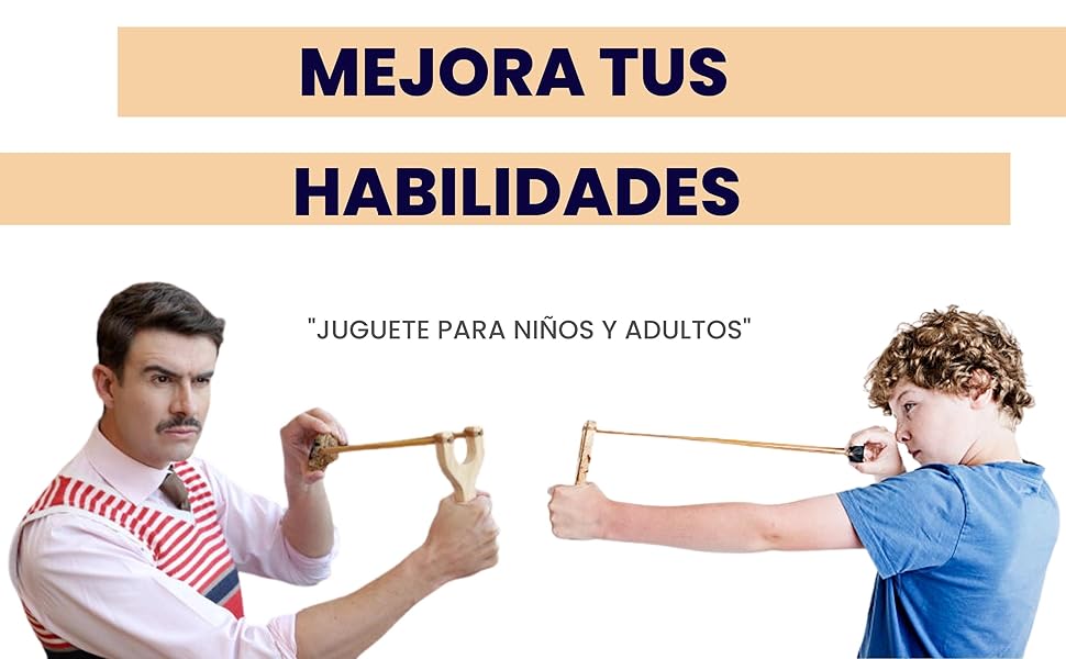 Wooden Slingshot,Powerful Toy for Kids and Adults, Stone Launcher for Outdoor Use,Wood Catapult ...