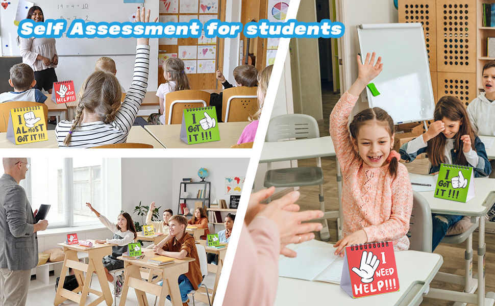 Amazon.com: 24 PCS I Need Help Mini Flip Charts - Classroom Management ...