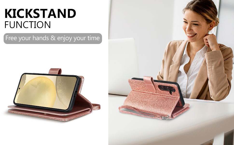 Amazon.com: Varikke for Samsung Galaxy S24 Plus Case / S24+ Wallet Case, Detachable Magnetic S24 ...