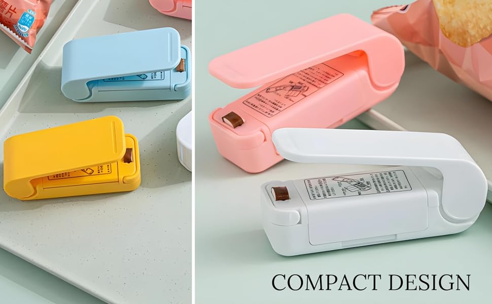 HAVENHUES Portable Heat Sealer Mini Sealing Machine for Food Storage Vacuum Bag, Chip, Plastic ...