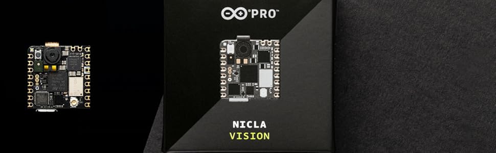 Amazon.com: Arduino Nicla Vision [ABX00051] – Compact Vision AI Board with 5MP Camera, Edge AI ...