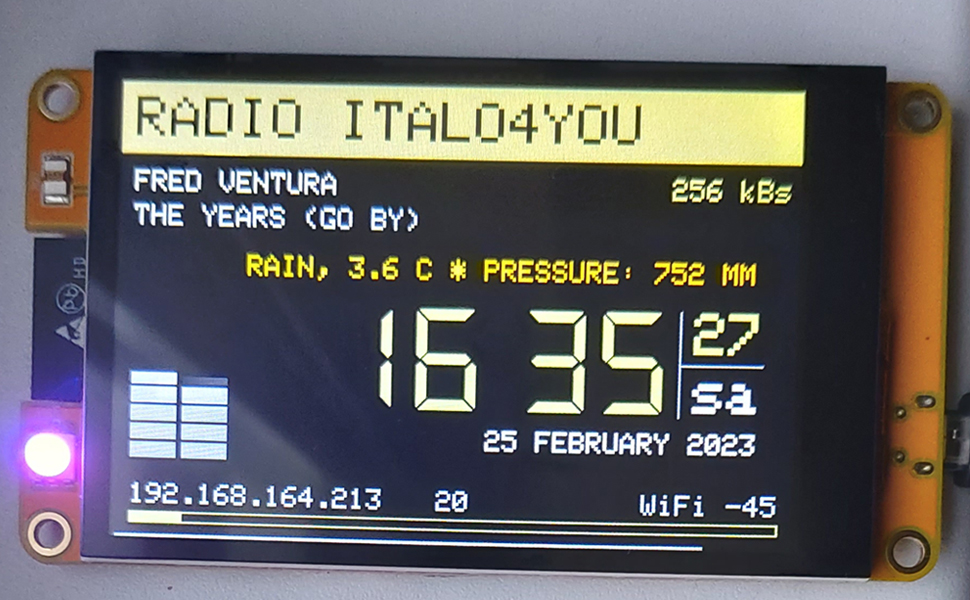 Amazon.com: DIYmalls 3.5" inch ESP32 Display ESP32-3248S035C Capacitive ...