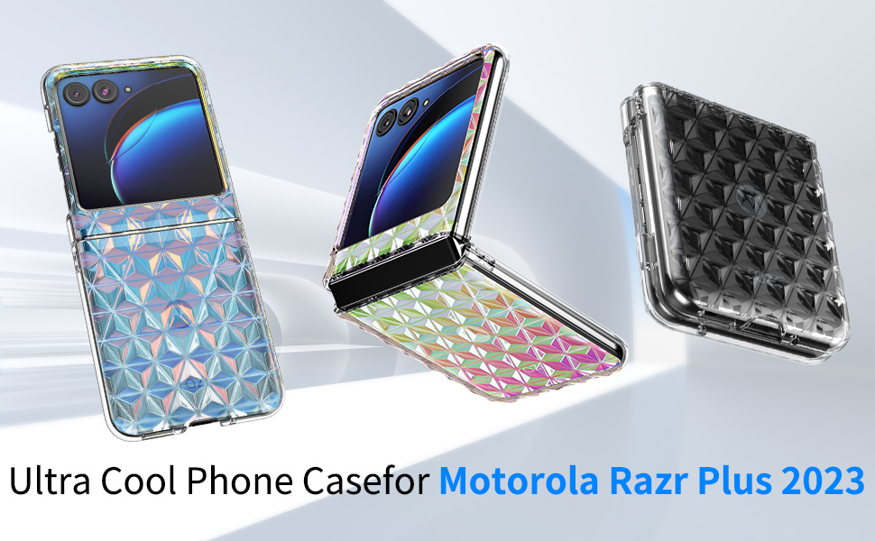 Amazon.com: Suzii Case for Motorola Razr Plus 2023, Thin Slim Fit PC with Non-Slip Lightweight ...