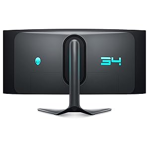 Monitor Gamer Curvo Alienware QD-OLED de 34- AW3423DWF | Amazon.com.br
