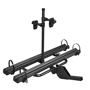 Amazon.com: YITAMOTOR 2 EBike Rack, 2" Hitch Mounted Carrier Bike Racks Platform, 180Lbs Max ...