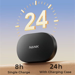 Amazon.com: NANK OE Mix Open Ear Headphones, Bluetooth 5.4 Wireless Sports Headphones with ...