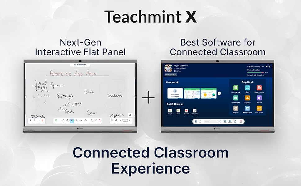 Teachmint X1-Pro 65 Inch Premium Interactive Flat Panel | Connected ...