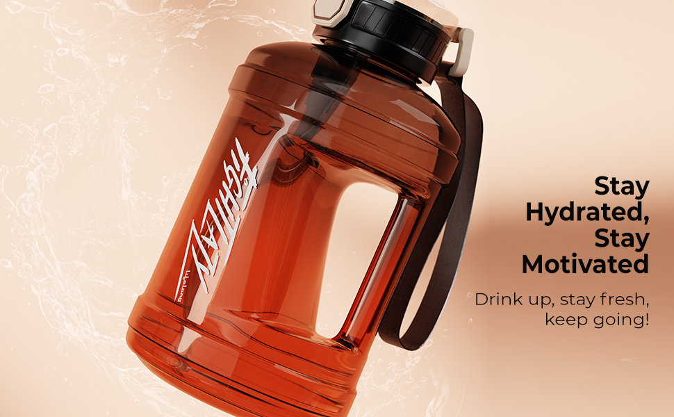Lifelong Gallon Water Bottle 1.6Litre for Gym, Sports & Home | Gallon Bottles for Men & Women ...
