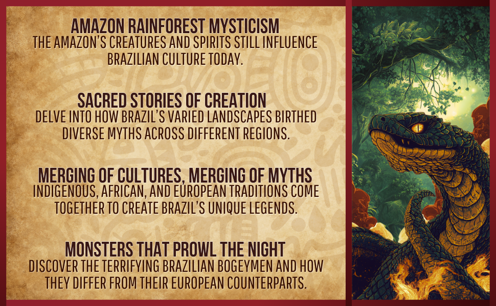 Brazilian Mythology: Enthralling Folktales, Vibrant Folklore, Mythical Legends, and Deities of ...