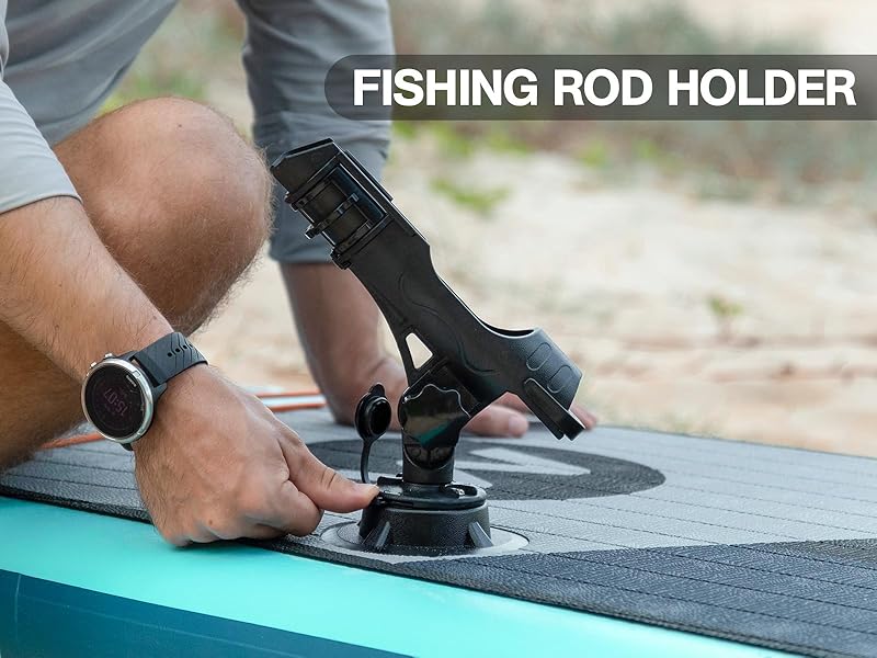 MYBOAT 11'6"×34"×6" Extra Wide Inflatable Paddle Board, Stand Up Paddle Board for Fishing, Sup ...