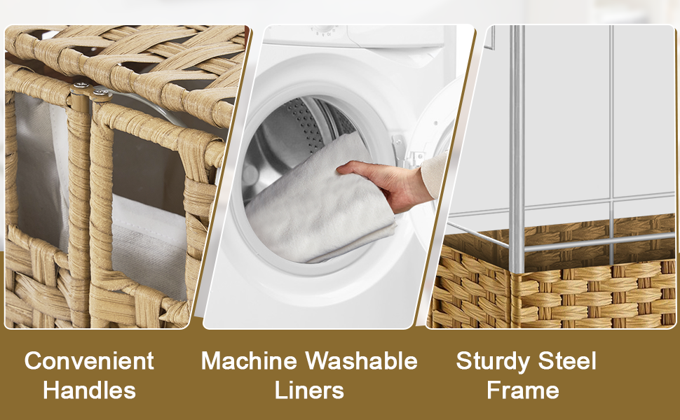 Amazon.com: Rolling Storage Basket with Lid, 47.6 Gallon (180L) Storage ...