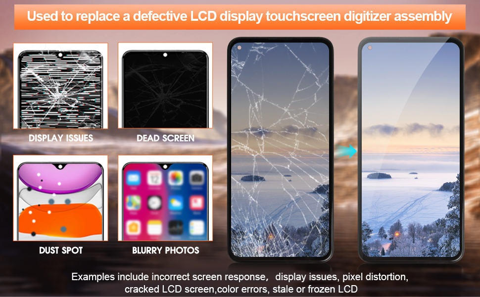 Amazon.com: for Samsung Galaxy A11 Screen Replacement for Samsung A11 Display for Galaxy A11 LCD ...