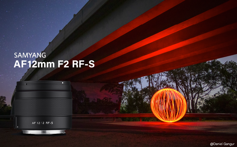 Amazon.co.jp: サムヤン(Samyang) 広角レンズ AF 12mm F2 RF-S キヤノン RF-Sマウント APS-Cフォーマット専用 フィルター径62mm 軽量約213g ...