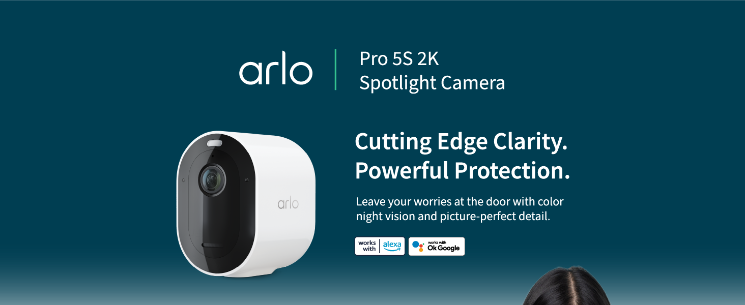 Amazon.com : Arlo Pro 5S 2K Spotlight Camera - Wireless Home Security Camera with Spotlight ...