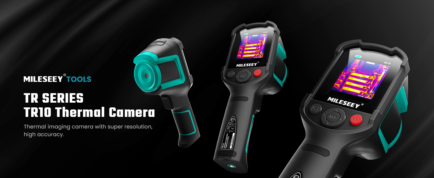 MILESEEY TR10 Thermal Imaging Camera,Super Resolution 192 * 192 Thermal Camera,25 Hz Refresh ...