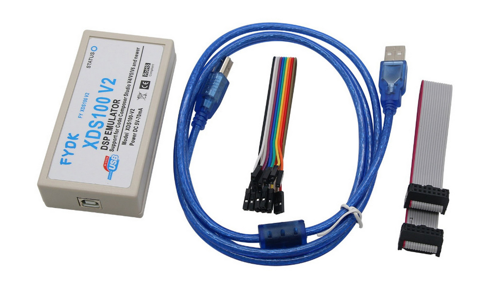 Amazon.com: DSP Emulator XDS100V2 XDS100V3 JTAG debugger For TI DSP ARM9 Cortex A8 TMS320 ...