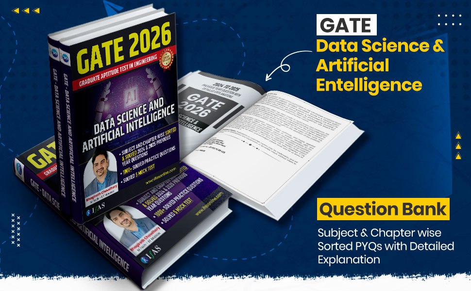 Buy GATE Data Science and AI Book 2026 | GATE DA Book - PYQ (2024 ...
