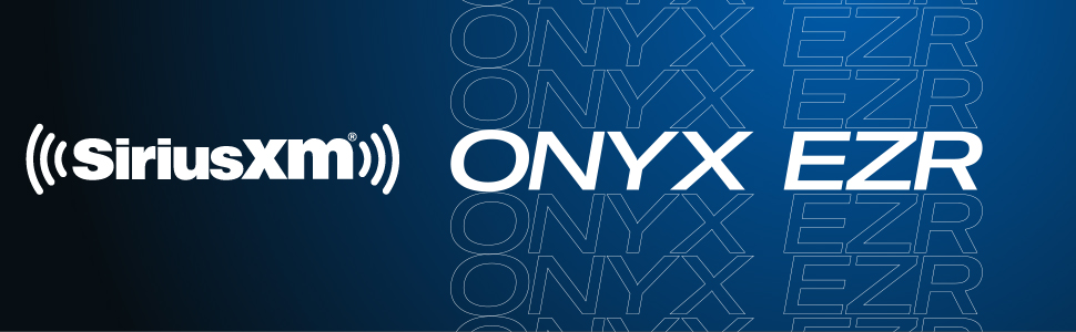 SiriusXM Onyx EZR Satellite Radio with Versatile Vehicle Kit