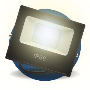 Kit 3 Refletor Led SMD IP66 100W Luminaria Holofote 6500k Prova D' Agua Branco Frio Bivolt 110 ...