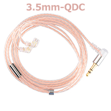 Amazon | LINSOUL TRIPOWIN Karenイヤホン用ケーブル 2.5mm/3.5mm/4.4mm金メッキプラグとQDC端子/MMCX端子/0.78mm2pinコネクタの ...