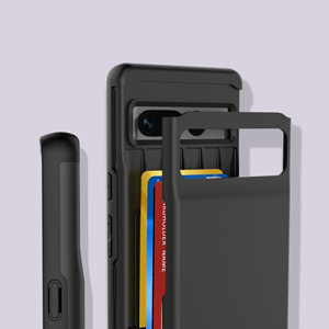 Amazon.com: Teelevo Dual Layer Wallet Case for Google Pixel 7 Pro (2022), Protective Case with 3 ...