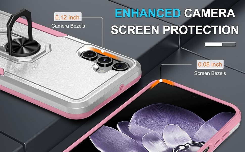 Amazon.com: Janmitta Compatible with Samsung Galaxy A16 5G Case with Screen Protector+Camera ...