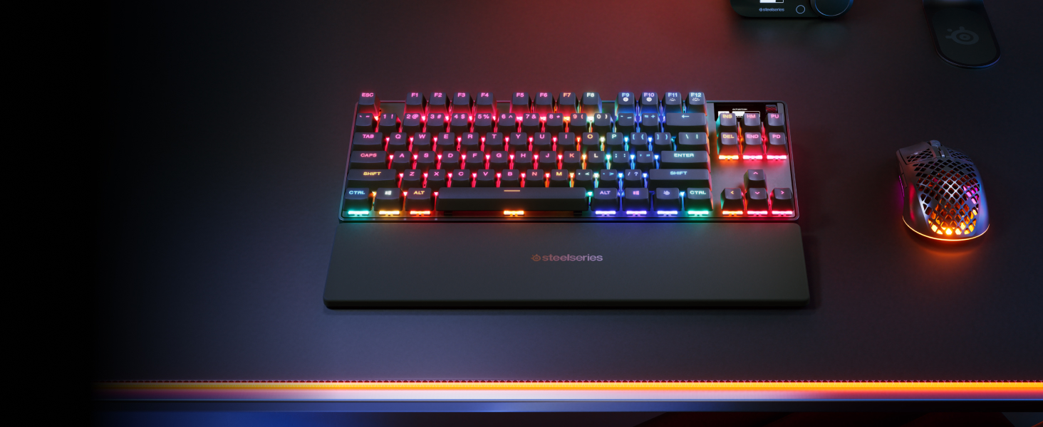 Amazon.com: SteelSeries Apex Pro TKL Wireless Gen 3 OmniPoint 3.0 ...