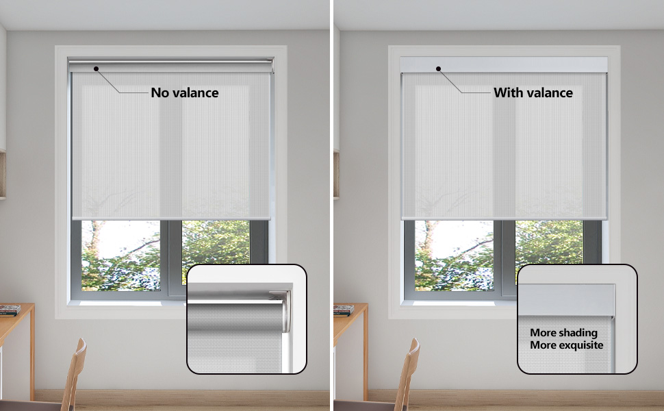 Amazon.com: ZSTARR Motorized Blind for Window with Remote Control Smart Blind Shade Compatible ...