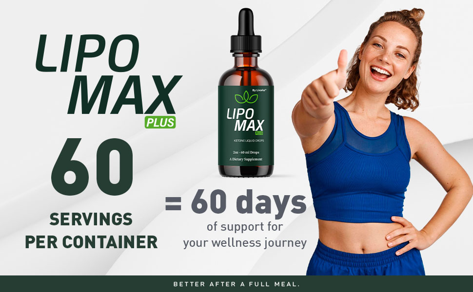 Amazon.com: Lipo Max Plus - Official Lipo Max Plus Drops Liquid Premium Advanced Formula Natural ...
