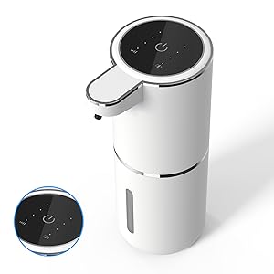 Amazon.com: Josnown Foaming Soap Dispenser, 2 Pack Touchless Automatic Soap Dispenser with 4 ...