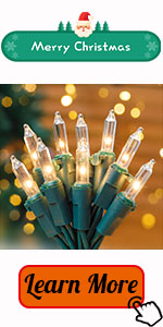 Beewin 200 Christmas Icicle Lights, Warm White Clear Bulbs with 23FT ...