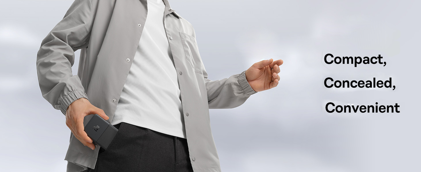 Amazon.com: Baseus Battery Pack for Magsafe, 5000mAh Wireless Portable Charger PD 20W Fast ...