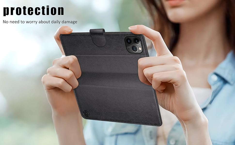 Amazon.com: RingPi for Samsung Galaxy A15 5G Phone case[RFID Blocking Leather],[3 Credit Card ...