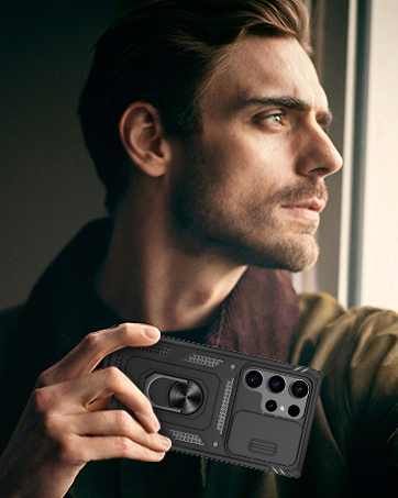 Pilaru 3 in 1 for Samsung S23 Ultra Case | With Front Frame | [Separate] 2 Screen Protectors ...