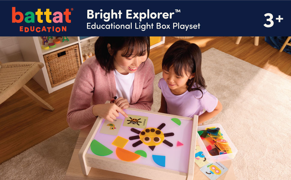 Amazon.com: Battat Education – Tracing Light Box – Light Table for Kids ...